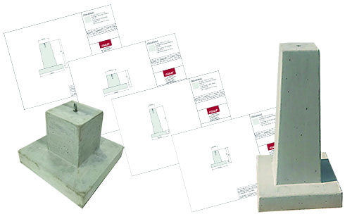 LEGALETT Betongplintar